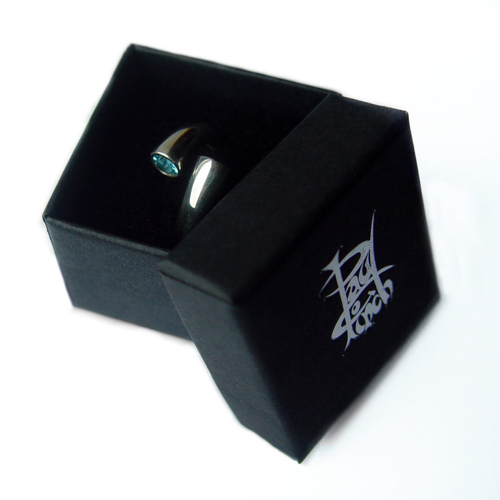 - Paul Finch Jewellery silver double taper wiggly ring